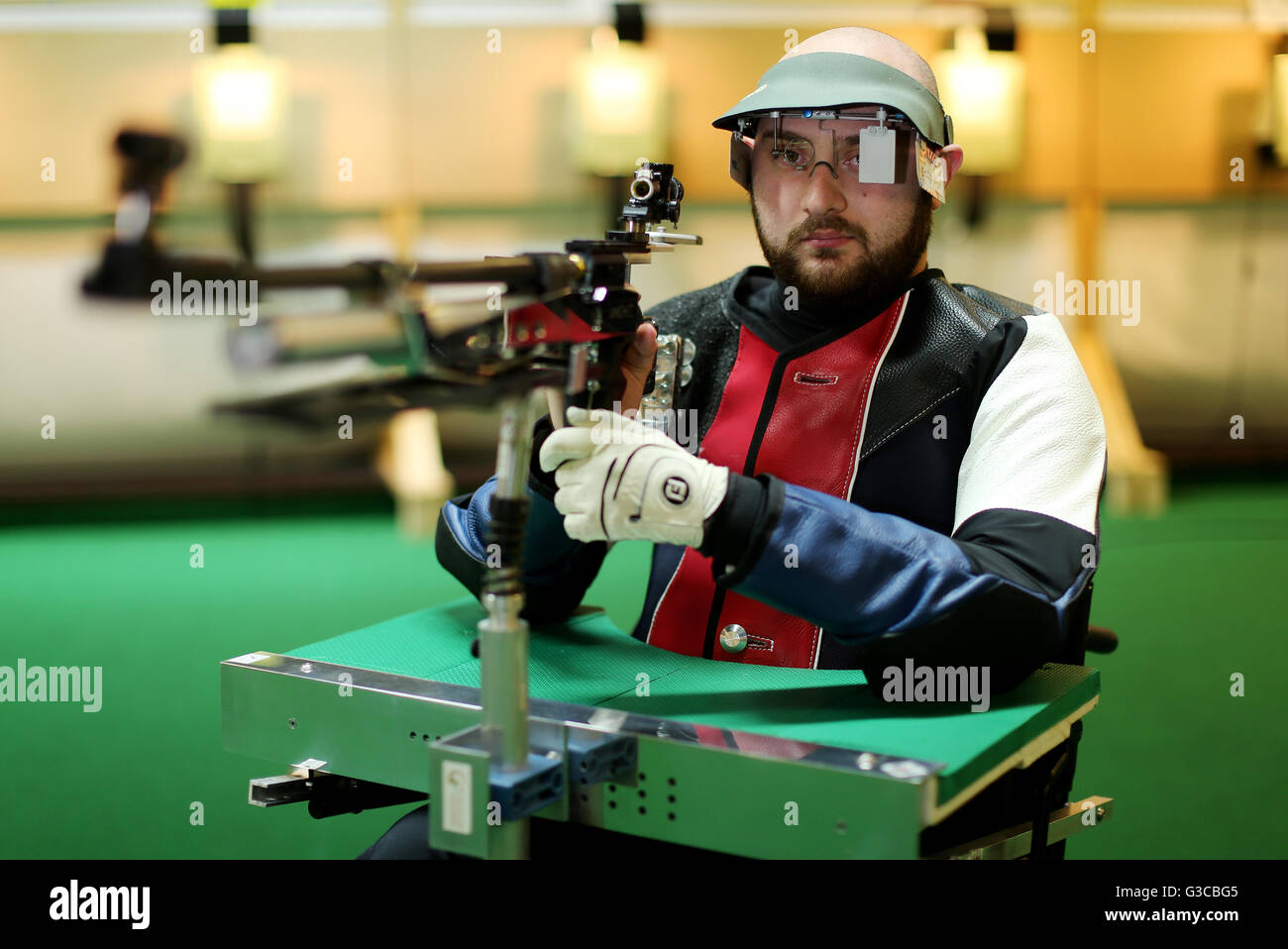 Ryan Cockbill during the team announcement at the Stoke Mandeville ...