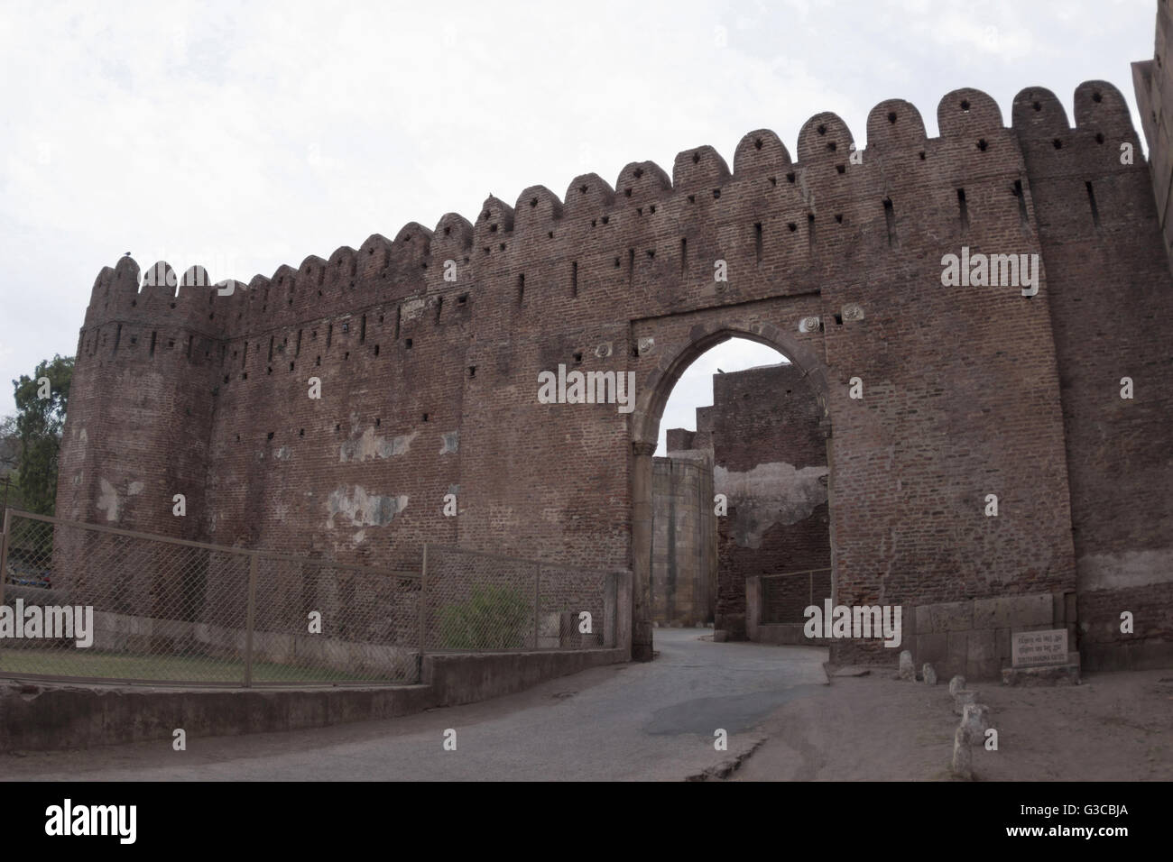 Eastern fortress gate, Pavagadh Gujarat, India Stock Photo - Alamy