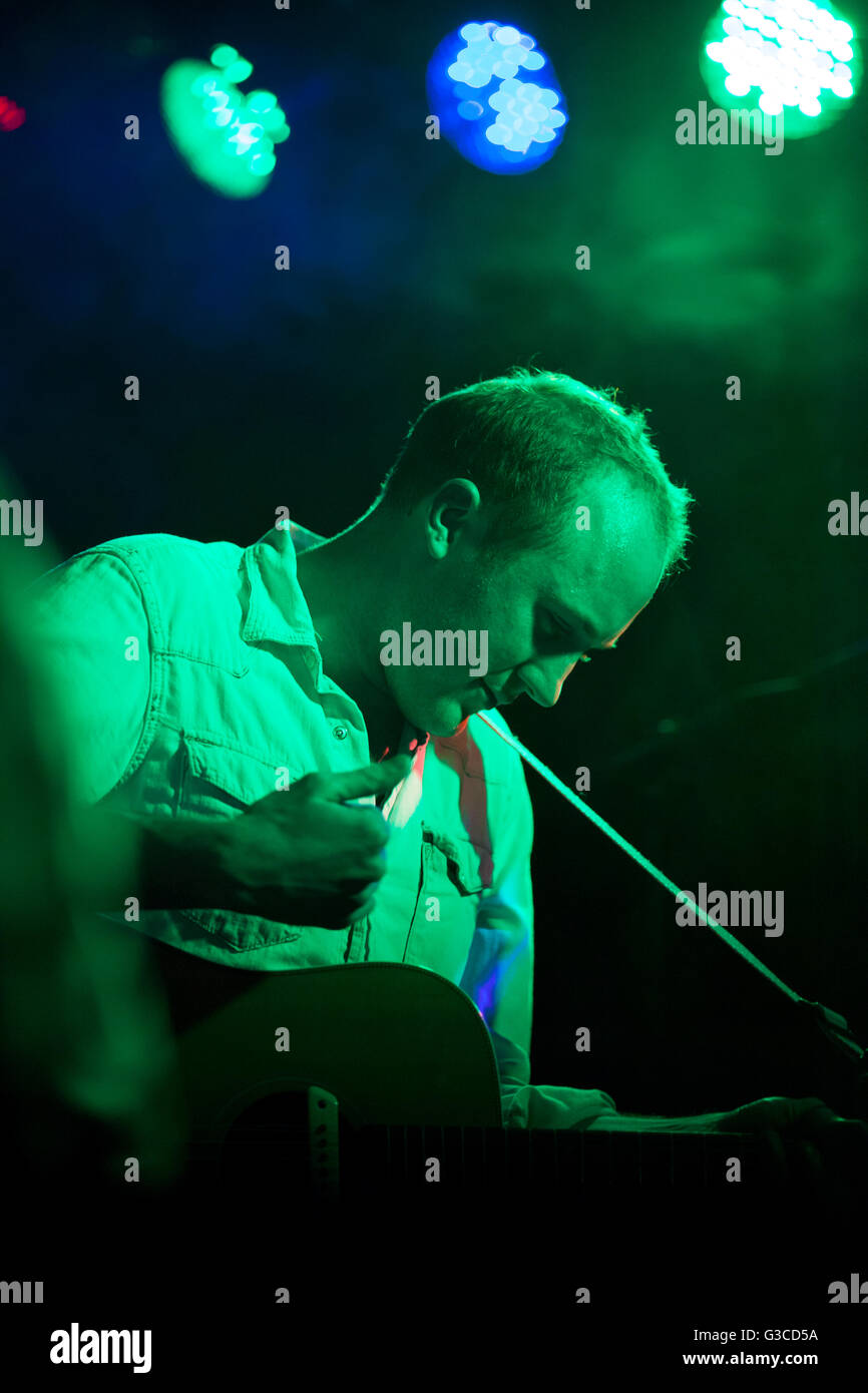 Jez Harley, lead singer and guitarist of Tonbridge based The Good Ship ...