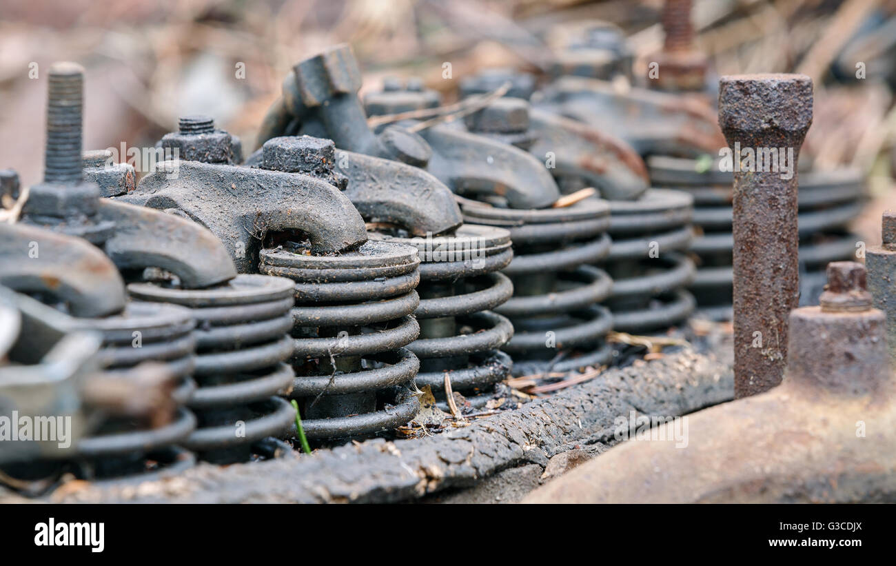 Old engine block hi-res stock photography and images - Alamy