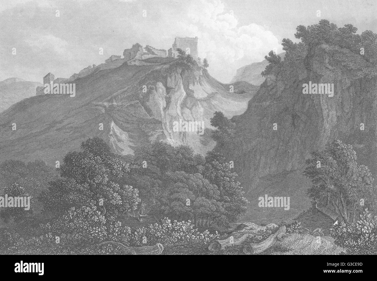 Peverils castle hi-res stock photography and images - Alamy