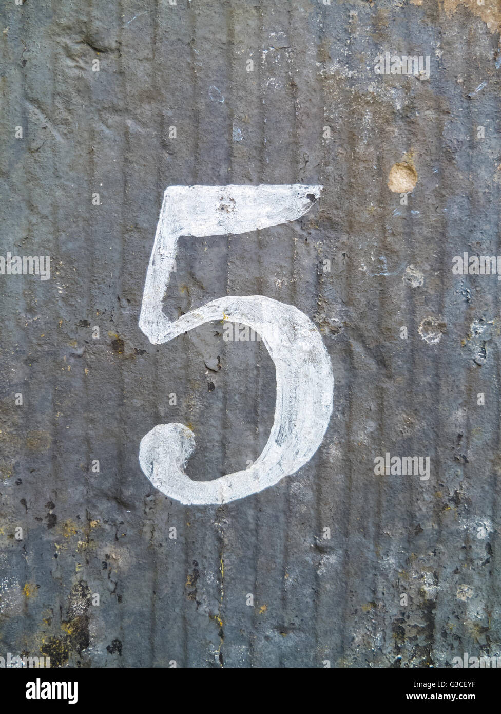 Number rustic hi-res stock photography and images - Alamy