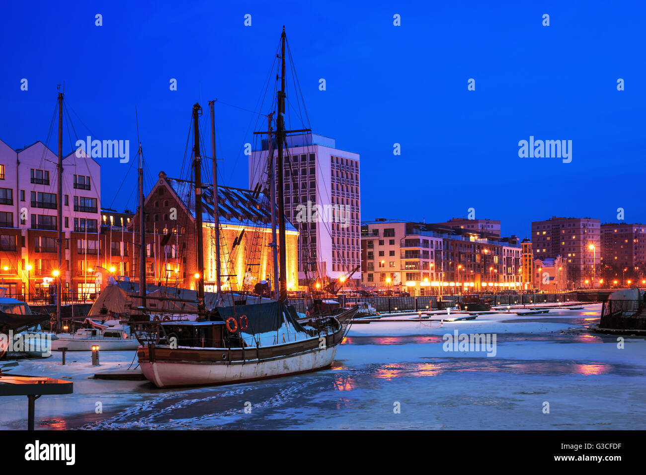 Port of danzig hi-res stock photography and images - Alamy