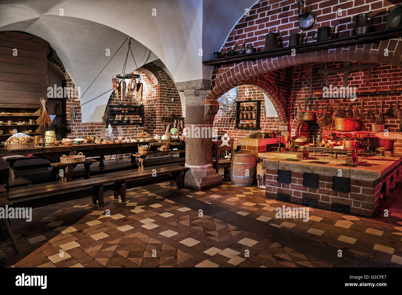 Old World Castle Kitchen