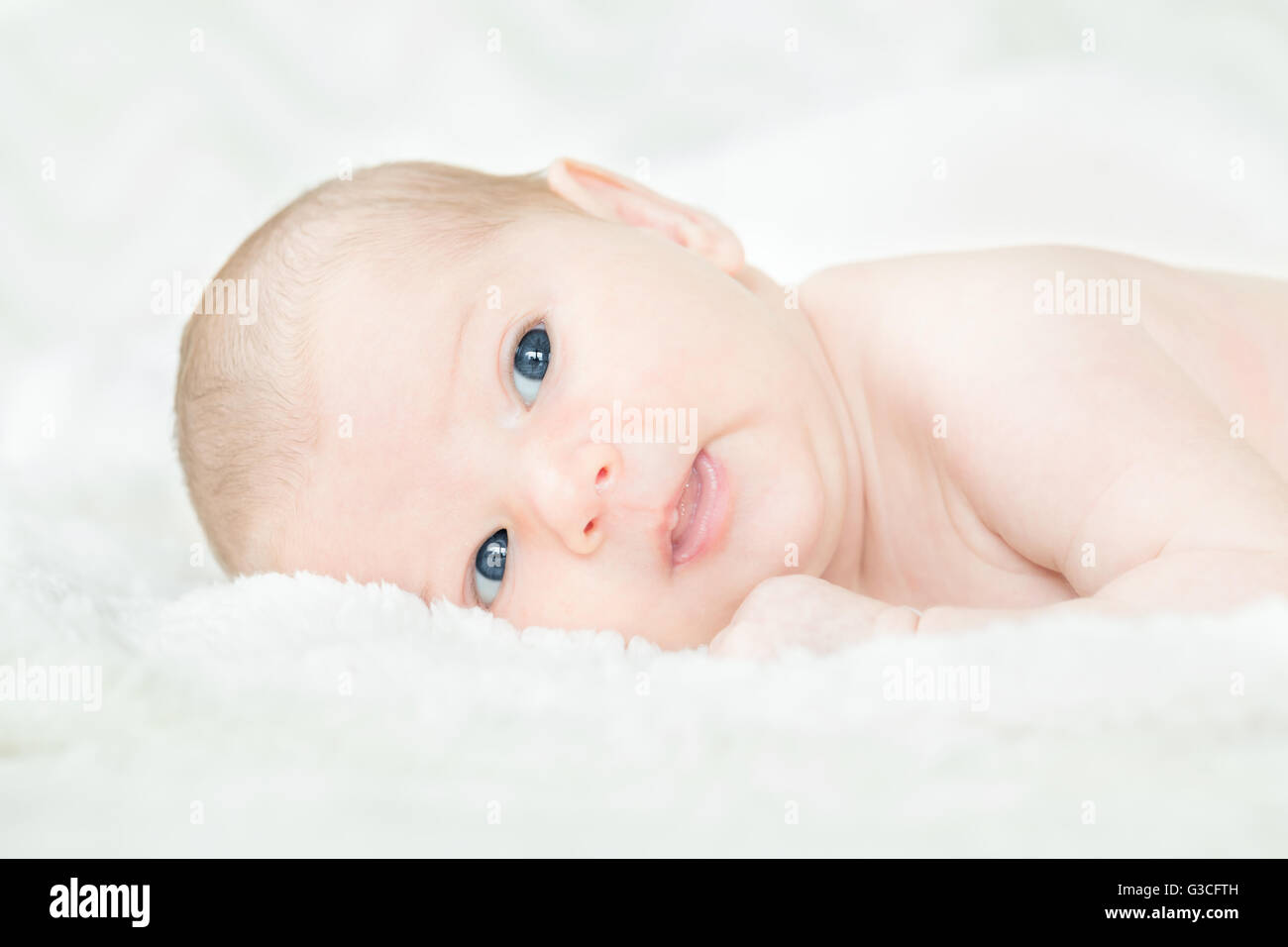 Beautiful happy baby Stock Photo - Alamy