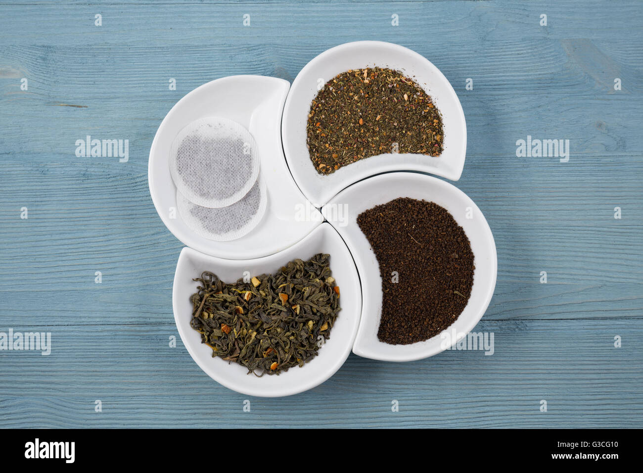 Various types of tea Stock Photo - Alamy