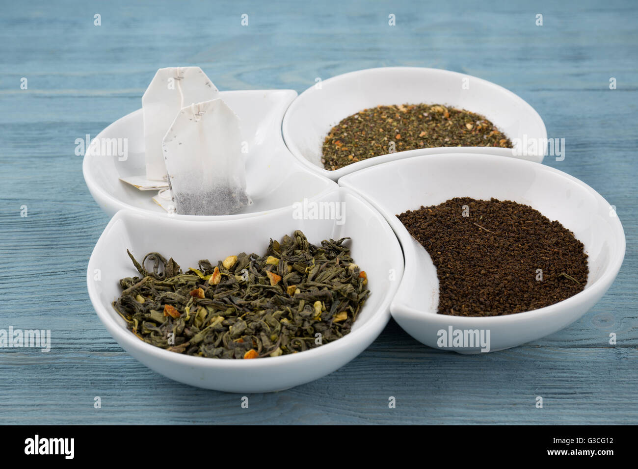 Various types of tea Stock Photo - Alamy