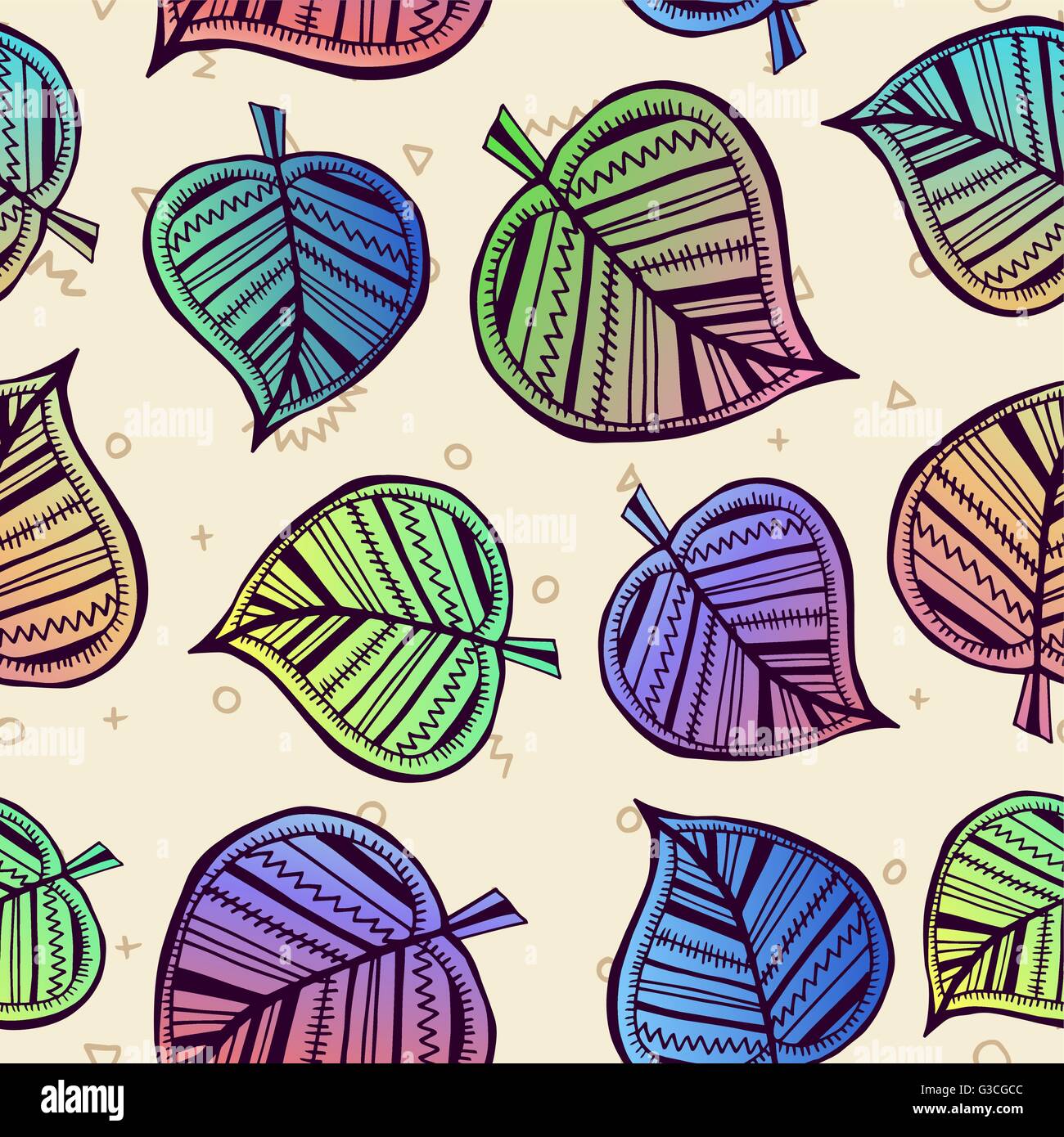 Leaf leaf pattern hi-res stock photography and images - Alamy