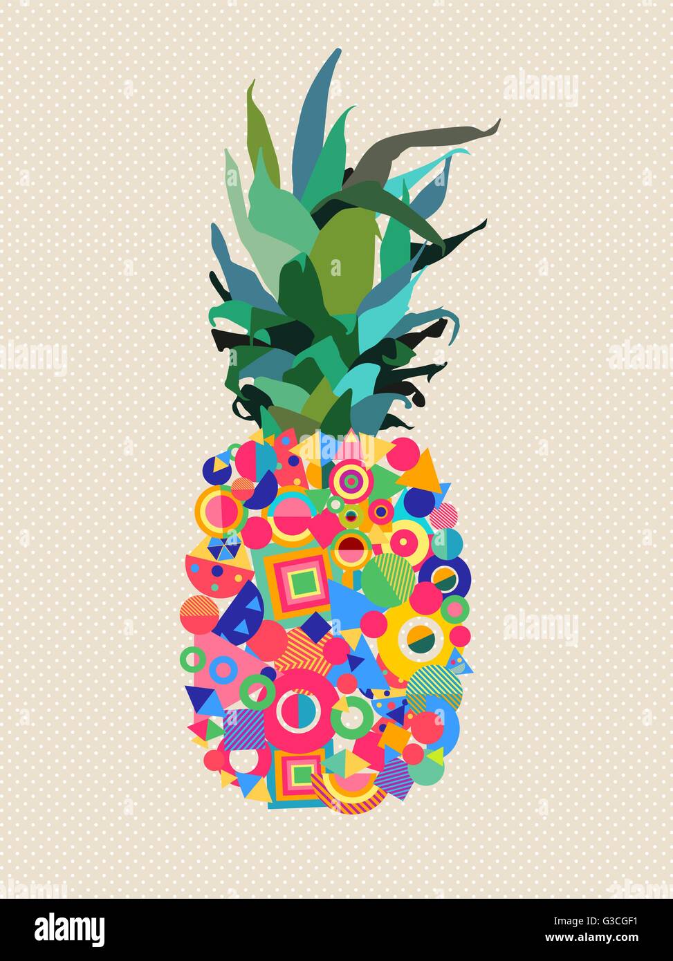 Pineapple Fruit Art