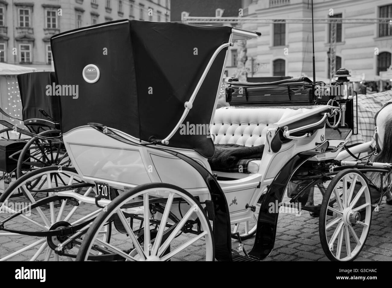 Cab in Vienna, tourism, sightseeing, Vienna, Austria, capital, cab ...