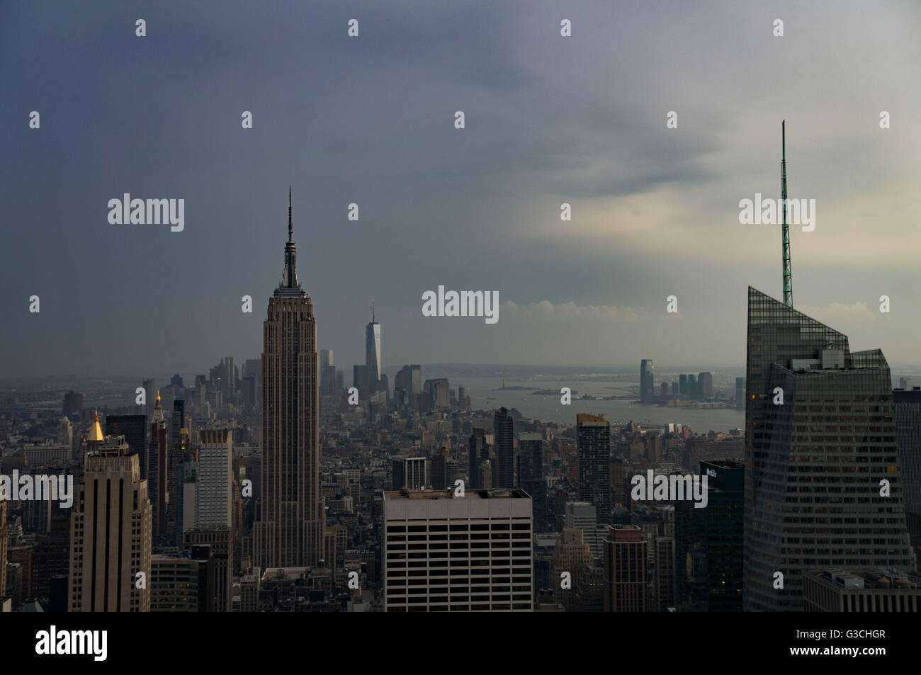View on Empire State Building, Manhattan, New York, USA Stock Photo - Alamy