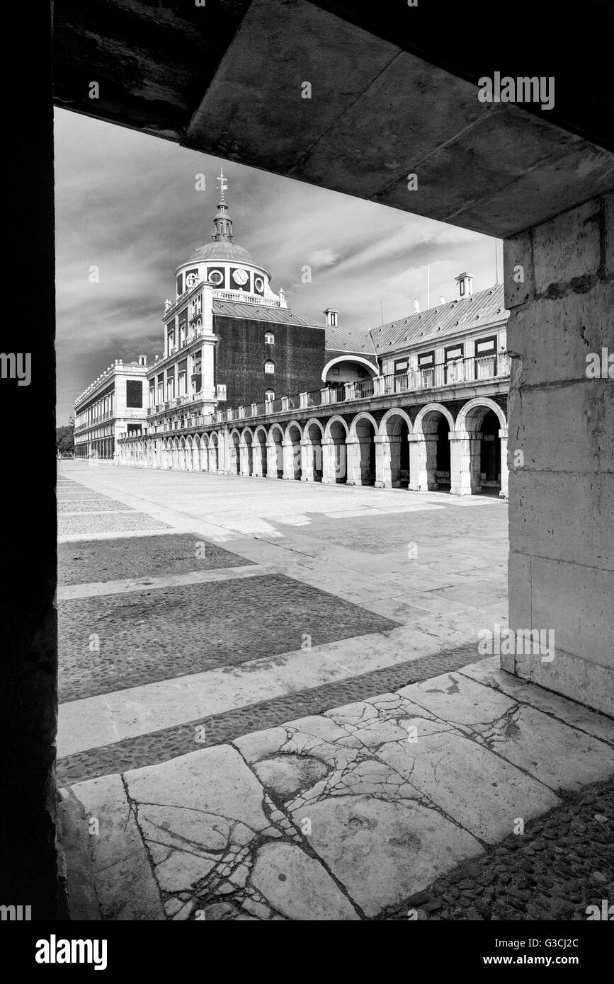 Palacio real, madrid Black and White Stock Photos & Images - Alamy
