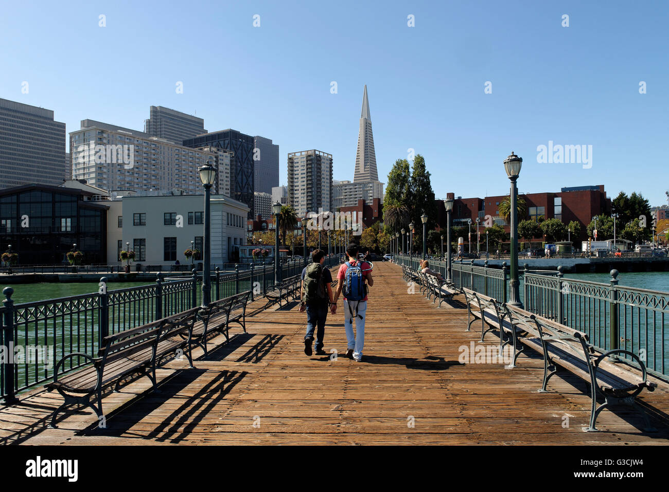 Embarcadero pier hi-res stock photography and images - Alamy