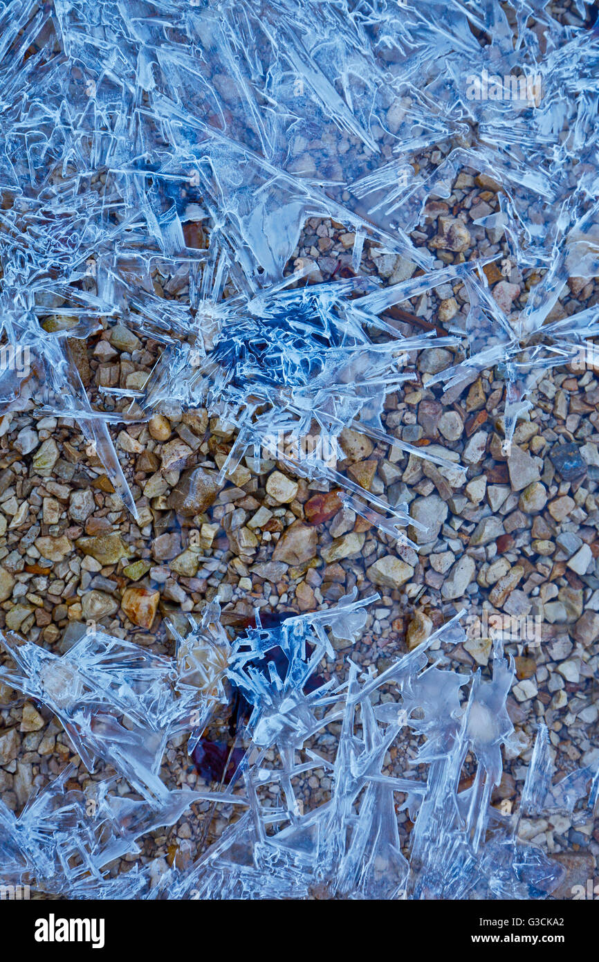 Ice crystals ground hi-res stock photography and images - Alamy