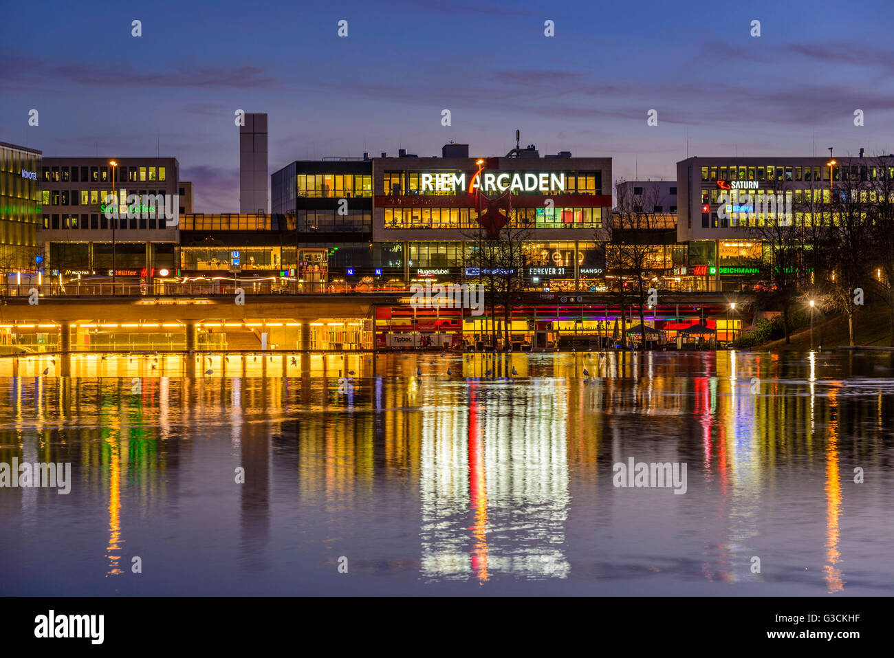 Germany, Bavaria, Upper Bavaria, Munich, Messestadt Riem, Neue Messe ...