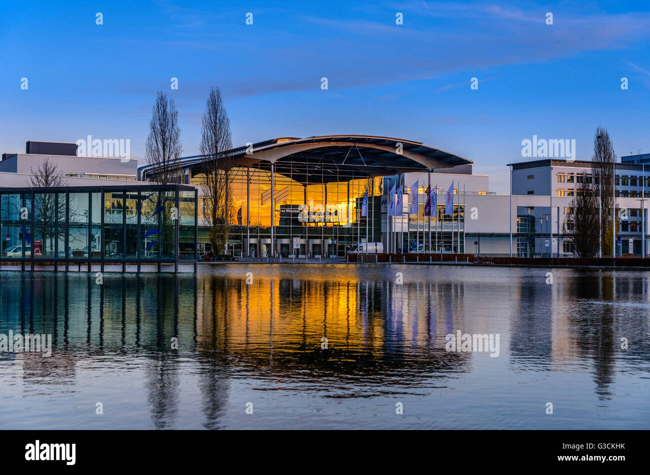 Neue messe exhibition hall hi-res stock photography and images - Alamy