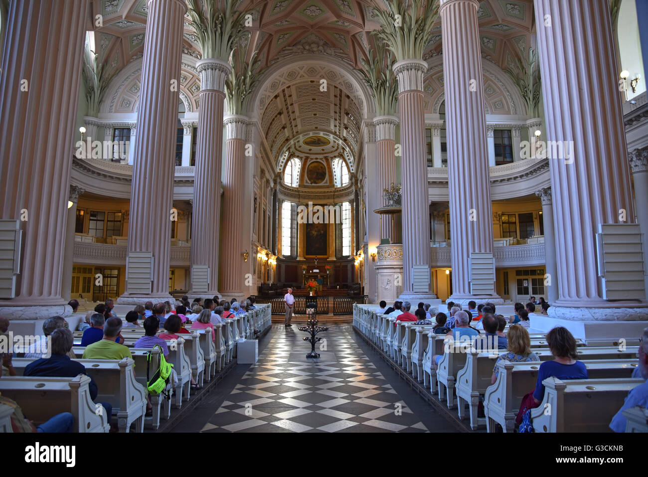 Interior of st nikolai church hi-res stock photography and images - Alamy