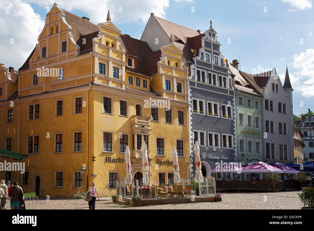 Meissen town square hi-res stock photography and images - Alamy