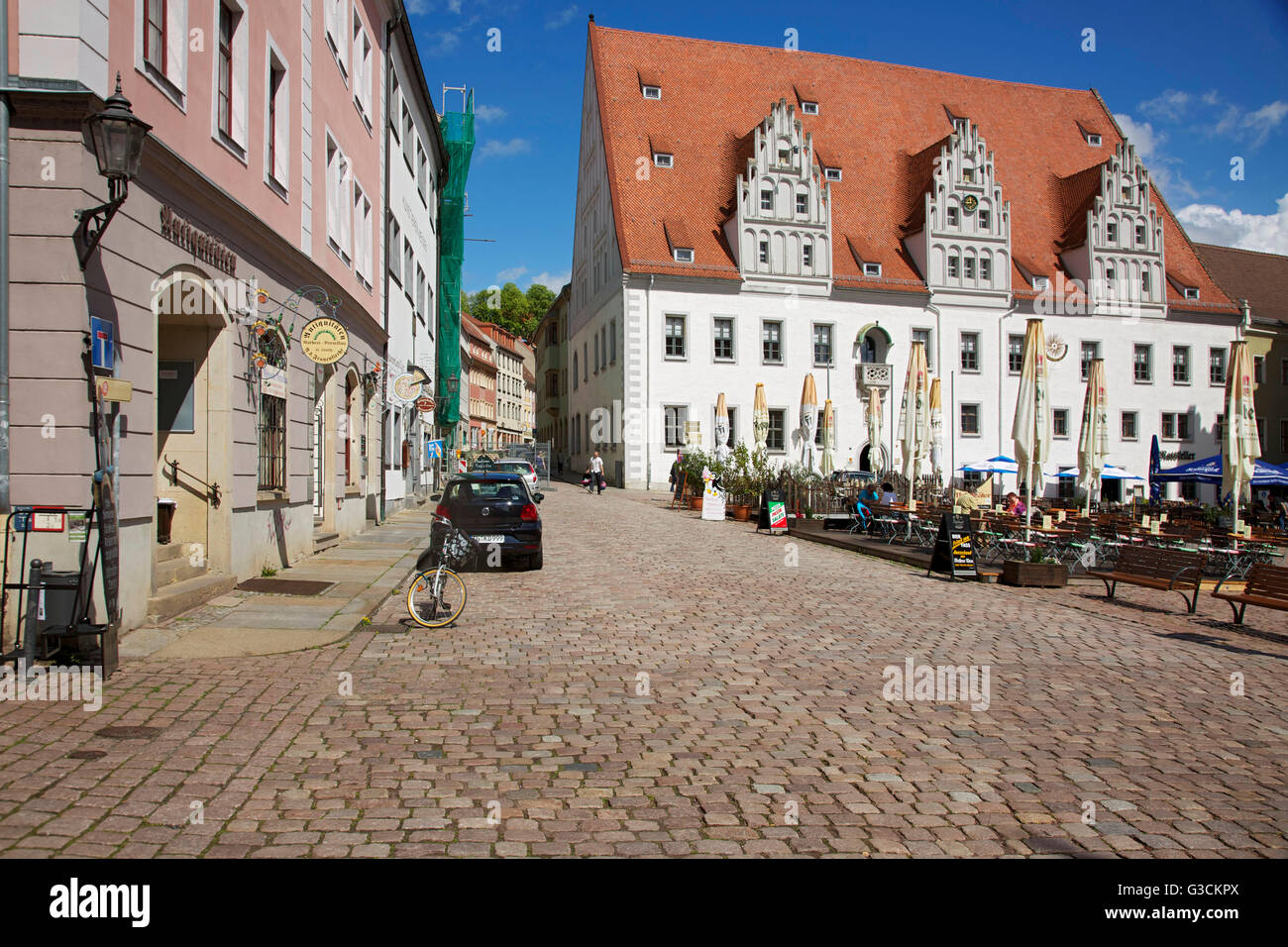 Meissen town square hi-res stock photography and images - Alamy