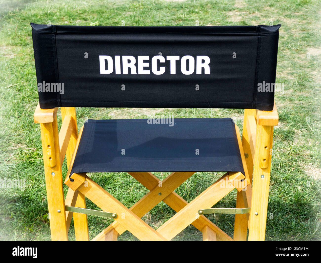Director chair hi-res stock photography and images - Alamy