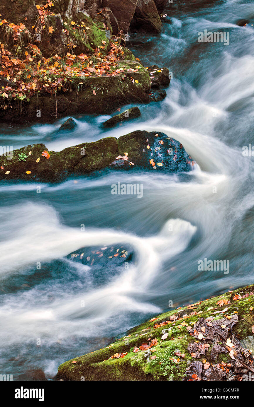 Long Exposure of Bode river Stock Photo - Alamy
