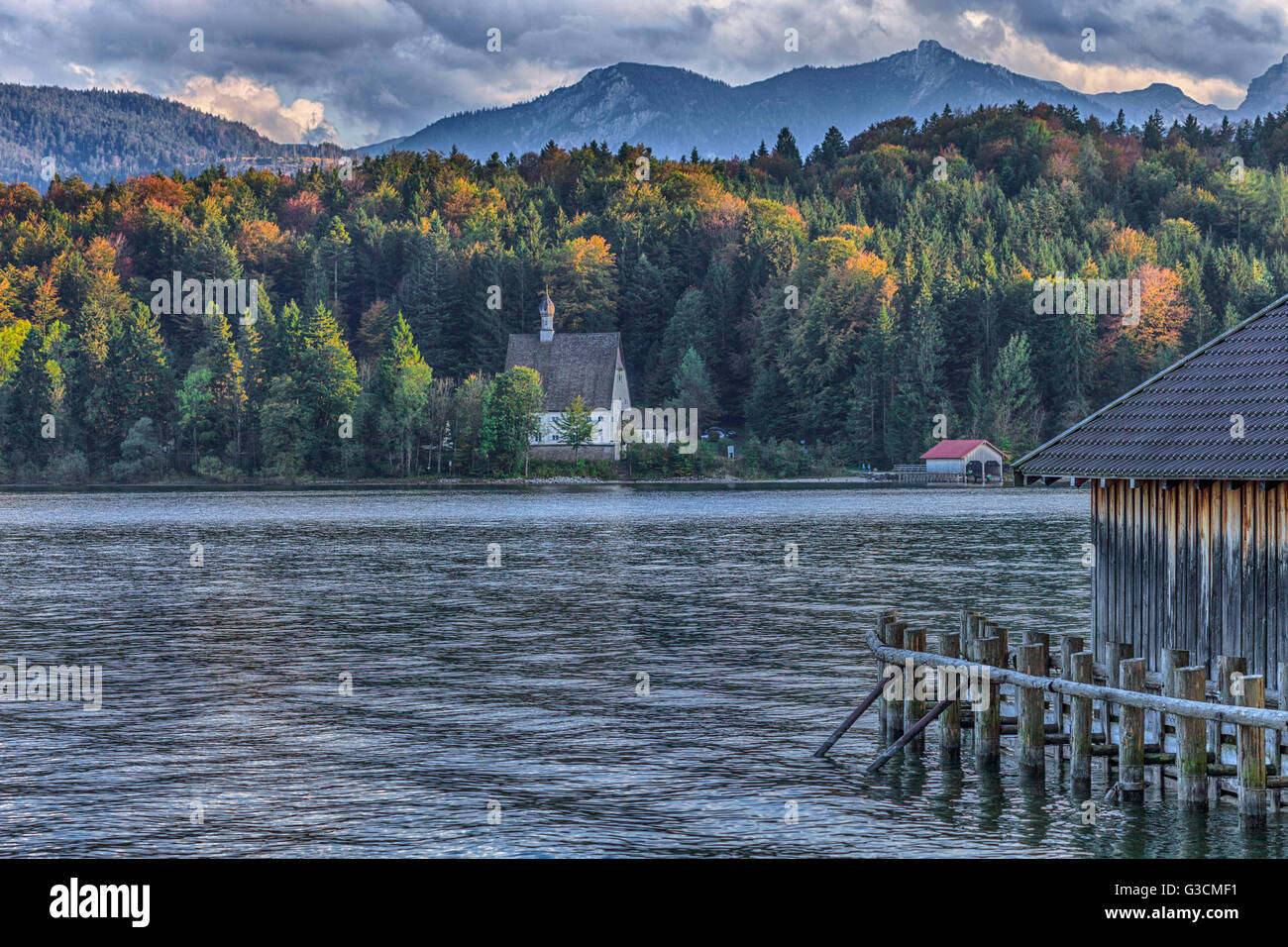 Walchensee lake swimming hi-res stock photography and images - Alamy