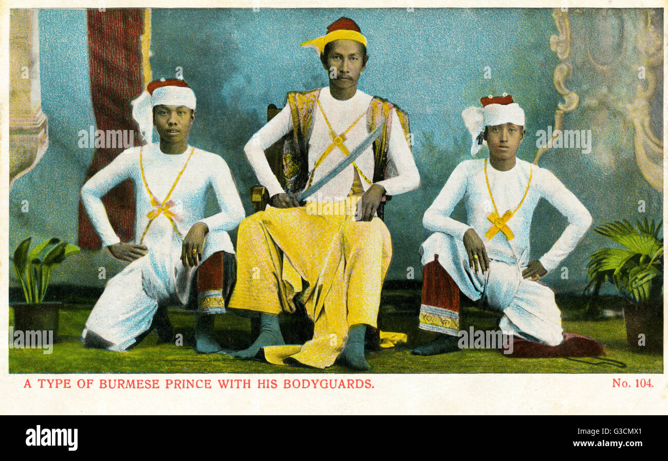 Burmese royalty hi-res stock photography and images - Alamy