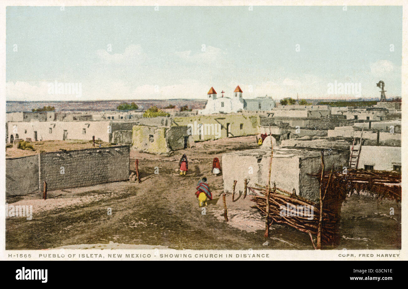 Pueblo of isleta hi-res stock photography and images - Alamy