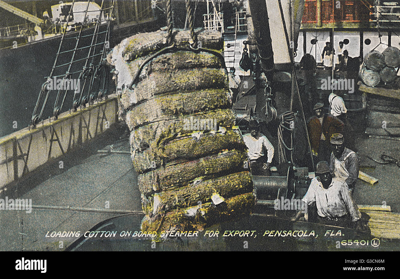 Cotton bales loading hi-res stock photography and images - Alamy