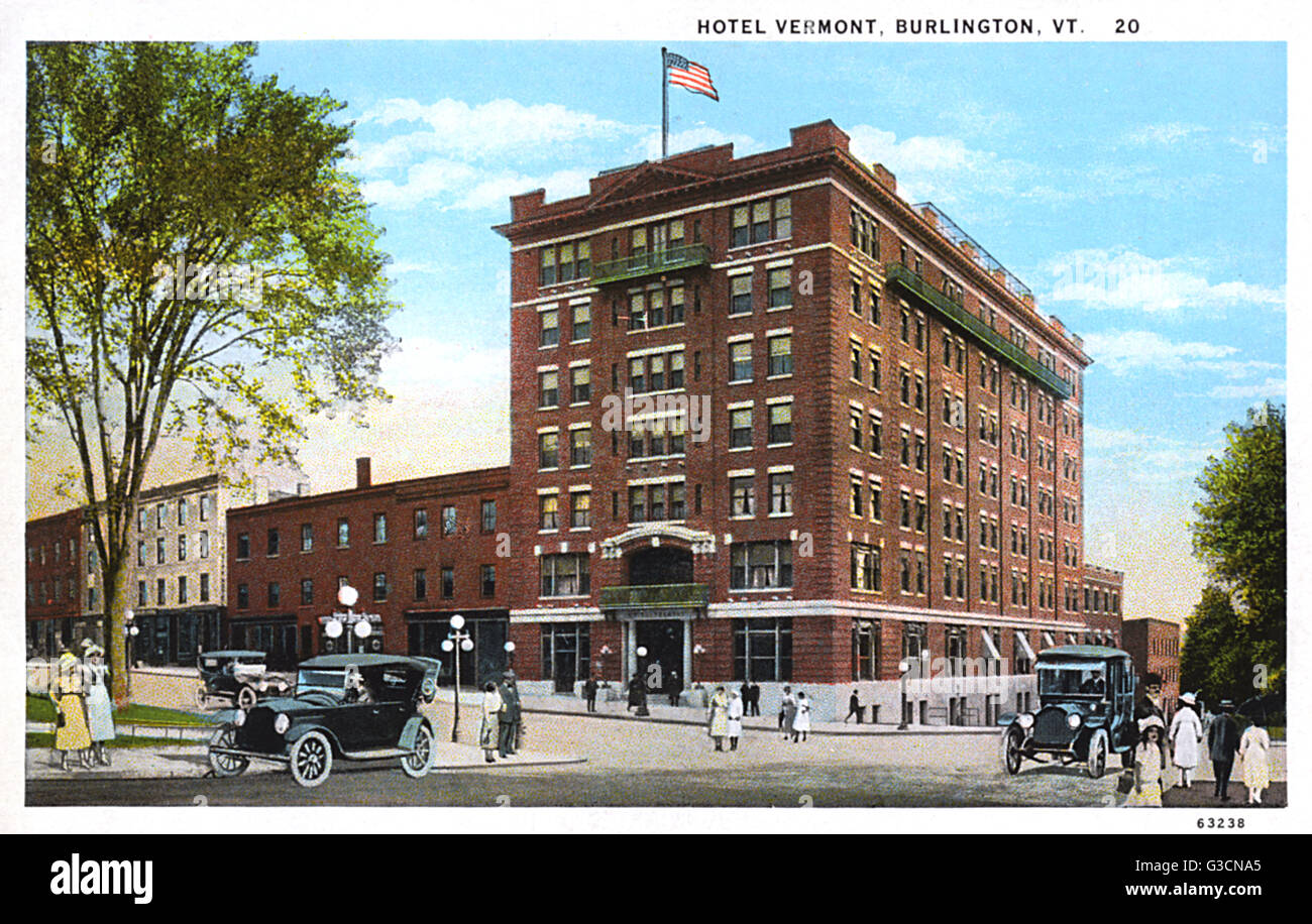 Hotel Vermont, Burlington, Vermont, USA Stock Photo - Alamy