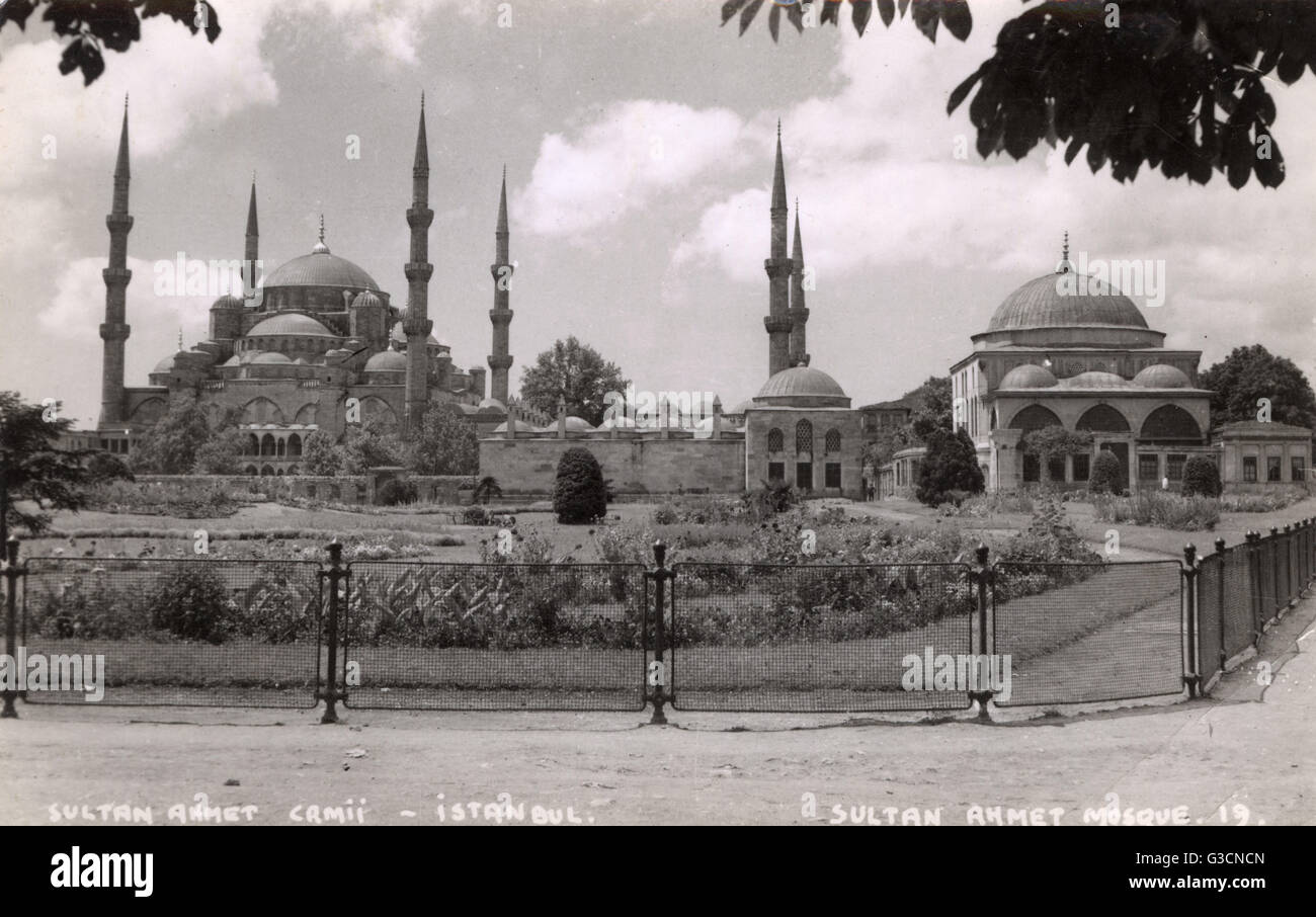 Blue Mosque - Istanbul, Turkey Stock Photo - Alamy