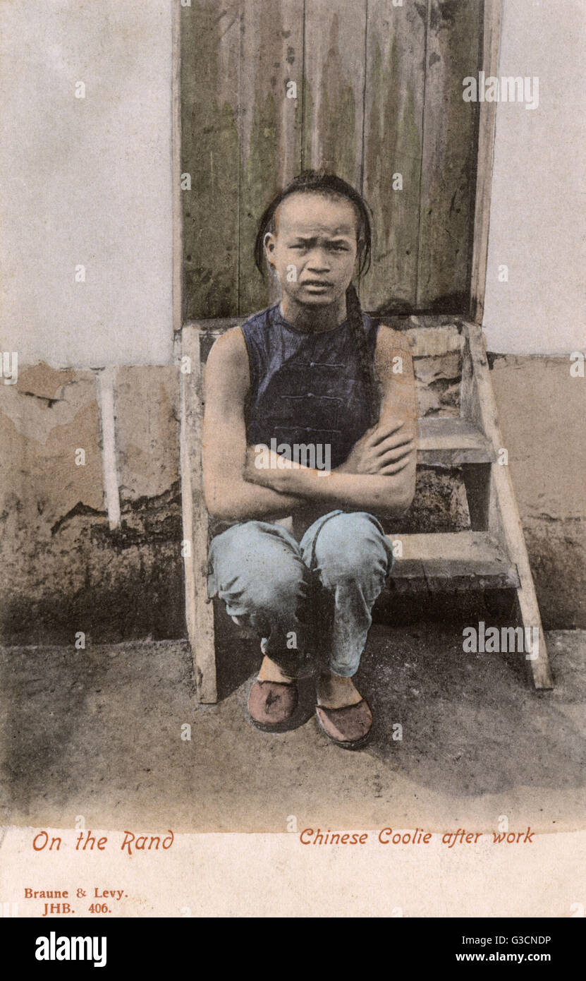 Chinese Mining Boy, South Africa Stock Photo - Alamy