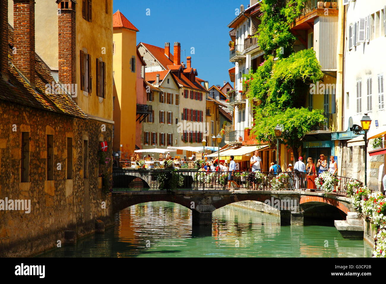 Annecy an alpine town in southeastern France Stock Photo - Alamy