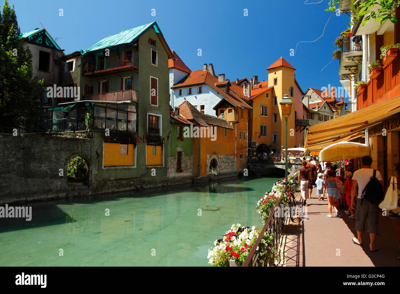 Annecy an alpine town in southeastern France Stock Photo - Alamy