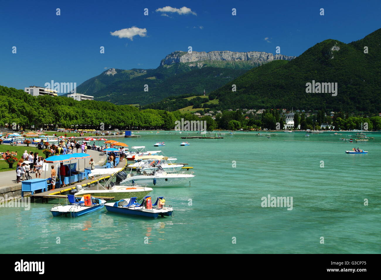 Annecy an alpine town in southeastern France Stock Photo - Alamy