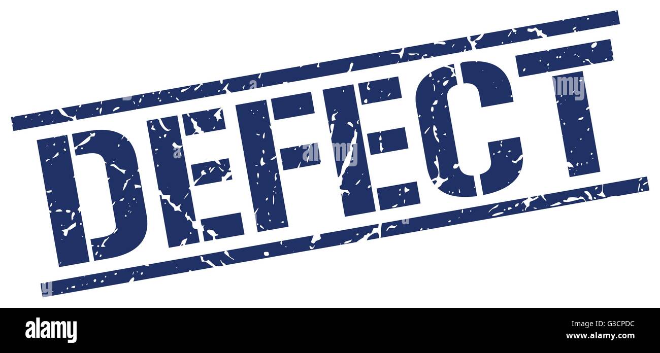 defect blue grunge square vintage rubber stamp Stock Vector Image & Art - Alamy