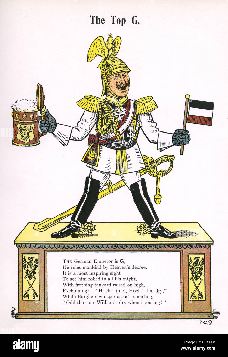 Kaiser wilhelm cartoon High Resolution Stock Photography and Images - Alamy