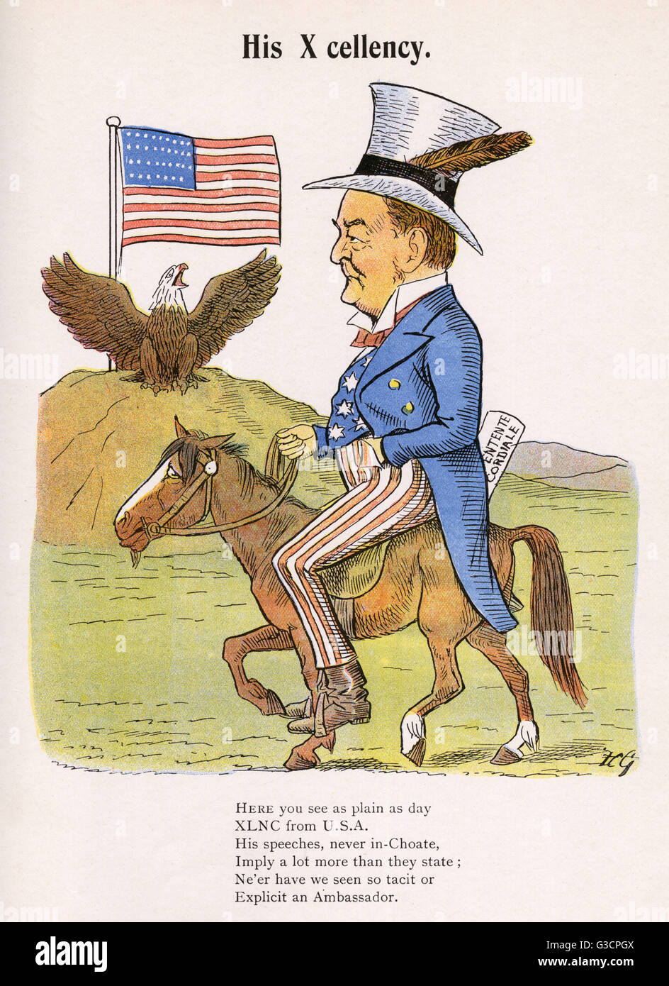 Cartoon 1899 america hi-res stock photography and images - Alamy