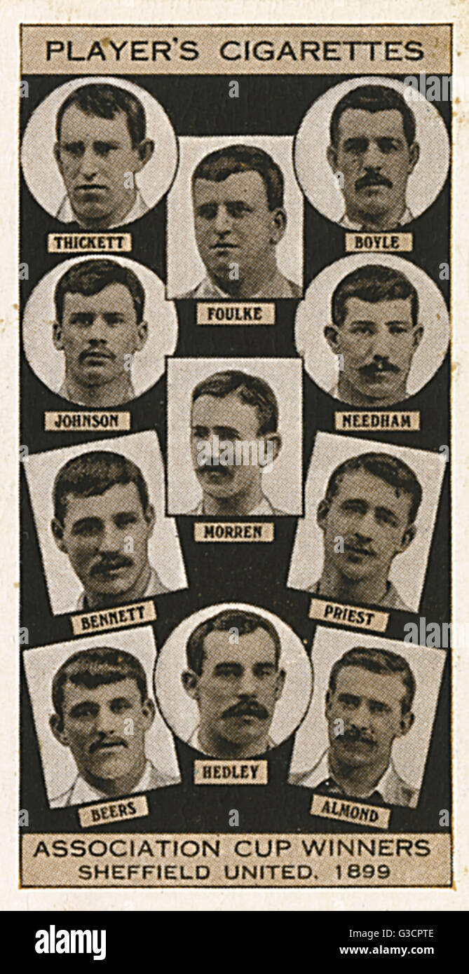 Fa cup winners in 1899 hi-res stock photography and images - Alamy