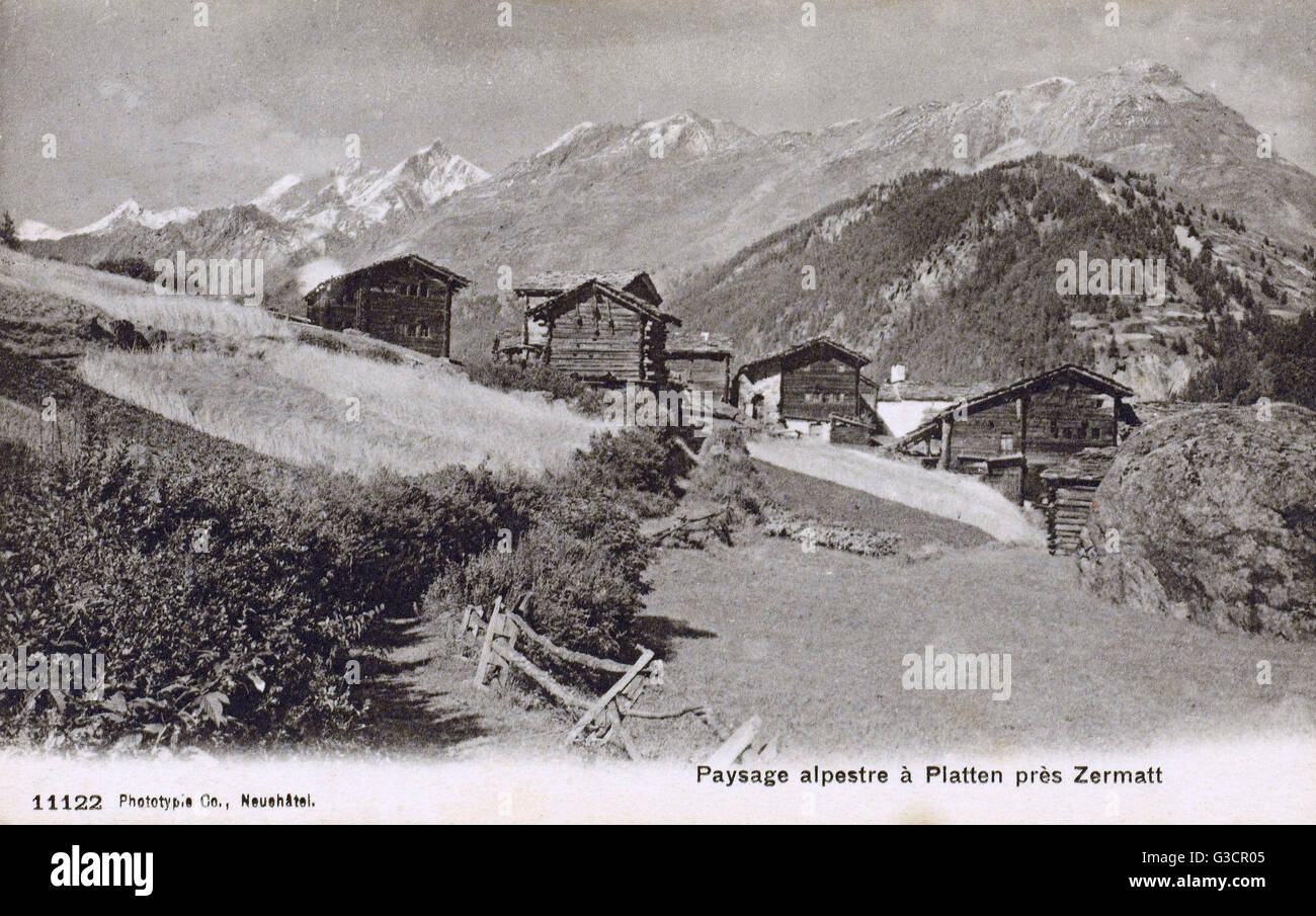 Blatten zermatt hi-res stock photography and images - Alamy