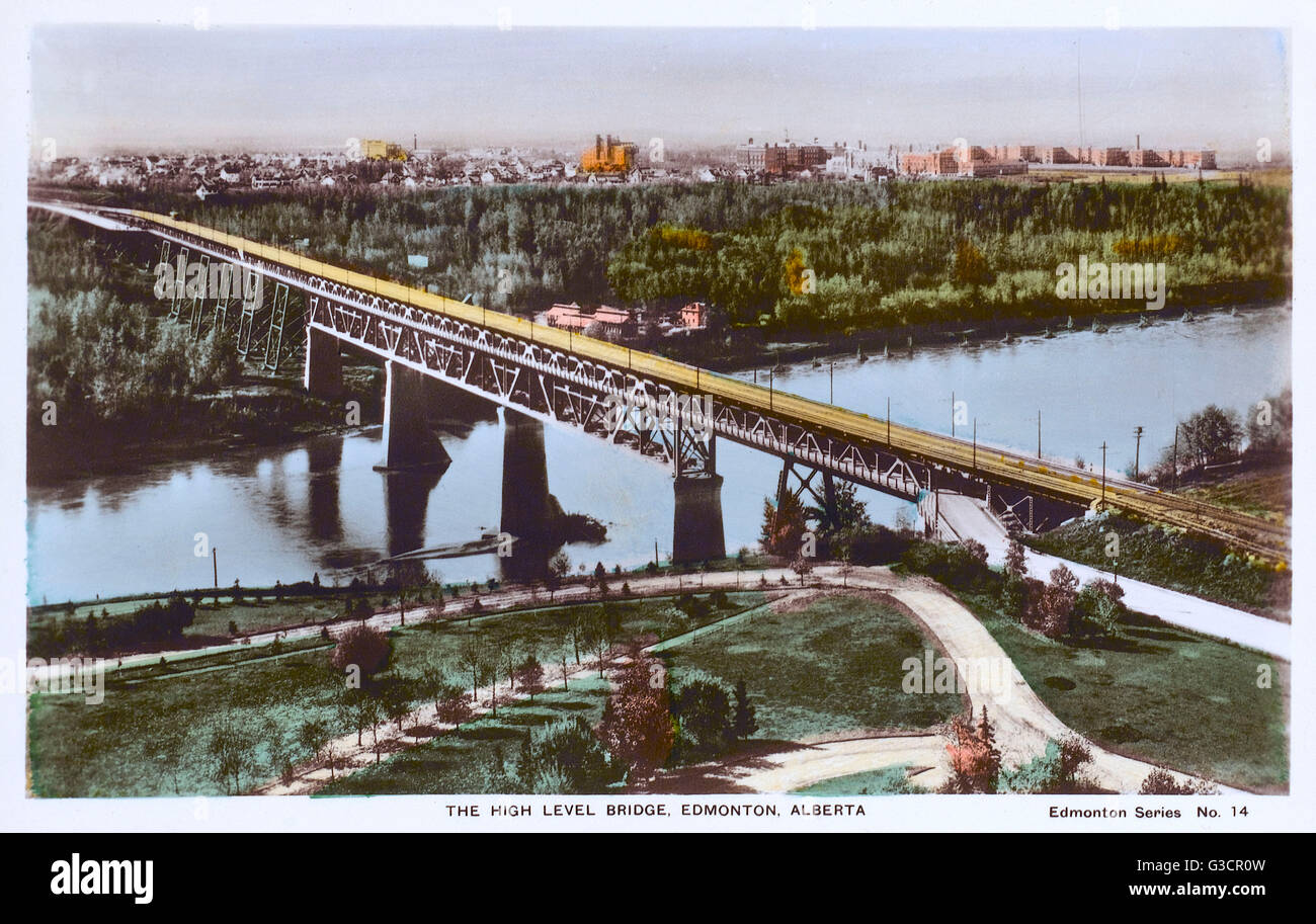 Edmonton alberta high level bridge hi-res stock photography and images ...