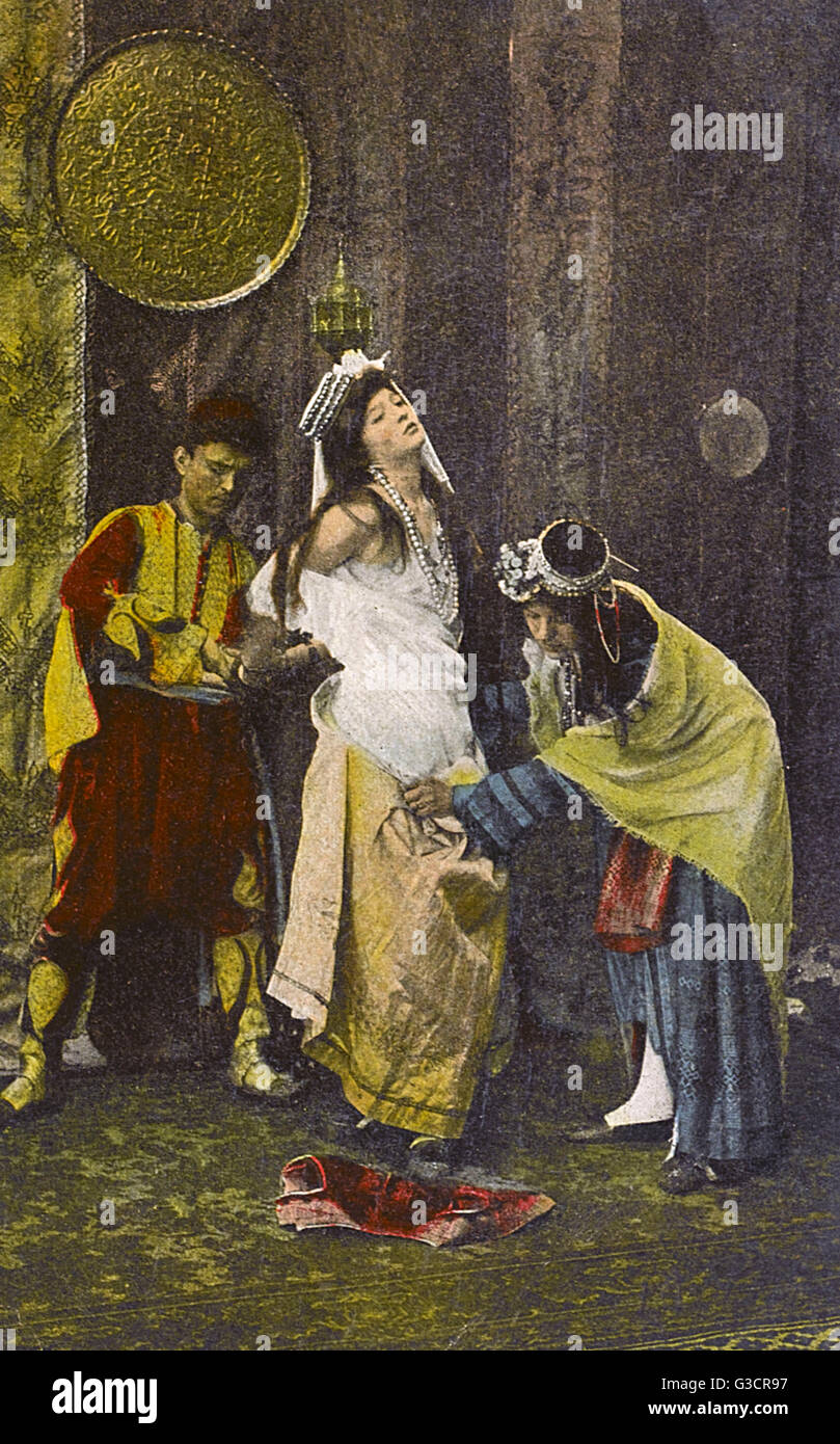 Syria - Punishment of a servant (3/3 Stock Photo - Alamy