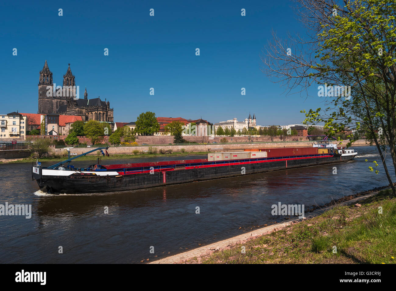 Magdeburg postcard hi-res stock photography and images - Alamy