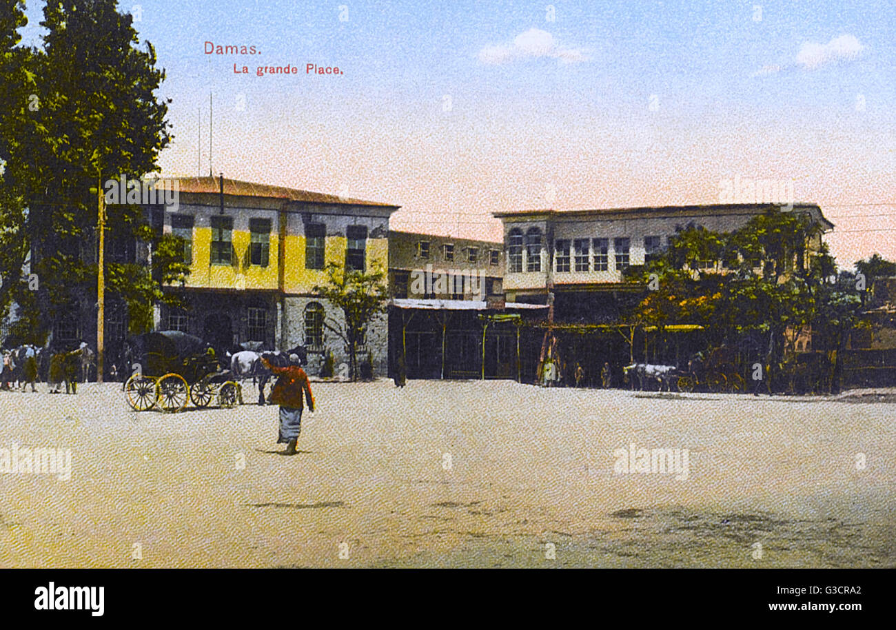 Damascus, Syria - The Grand Square Stock Photo - Alamy