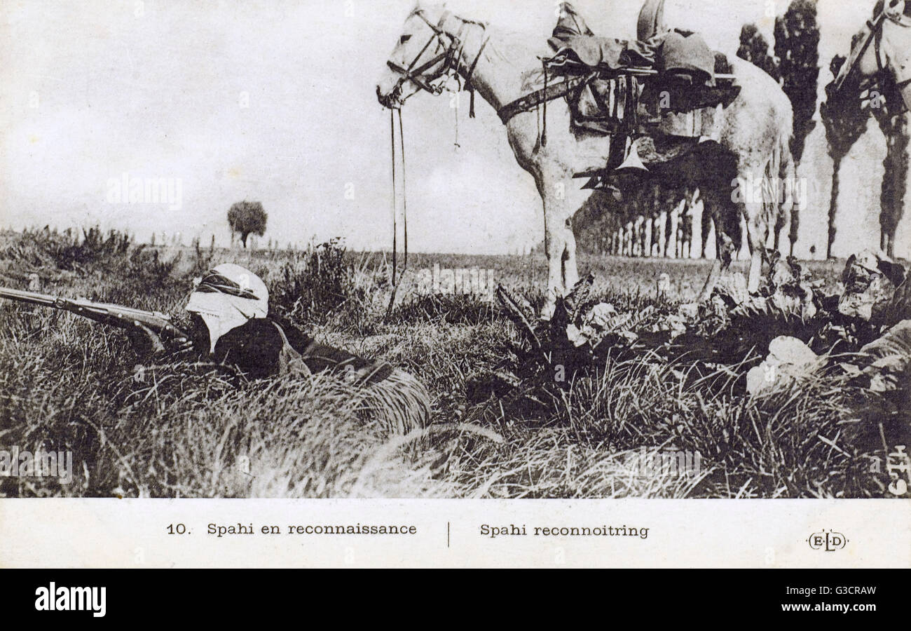 African spahi hi-res stock photography and images - Alamy