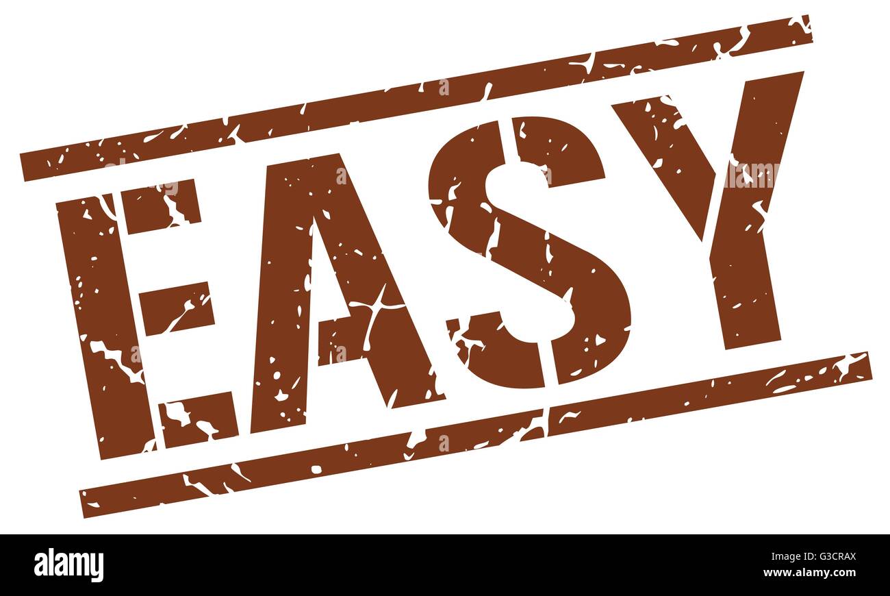 Easy square grunge stamp hi-res stock photography and images - Alamy