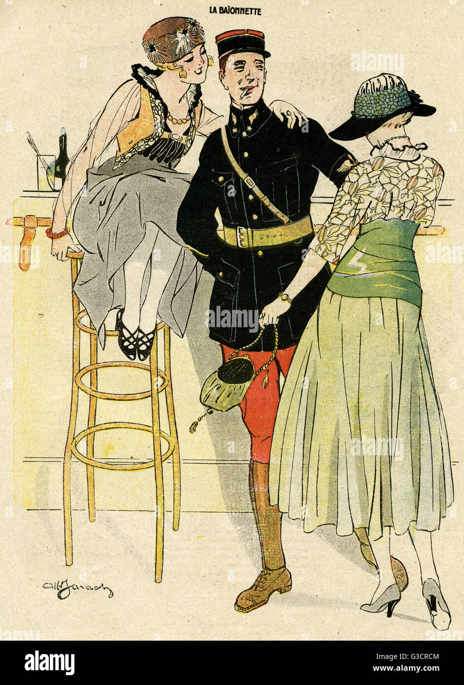 Cartoons in ww1 hi-res stock photography and images - Alamy