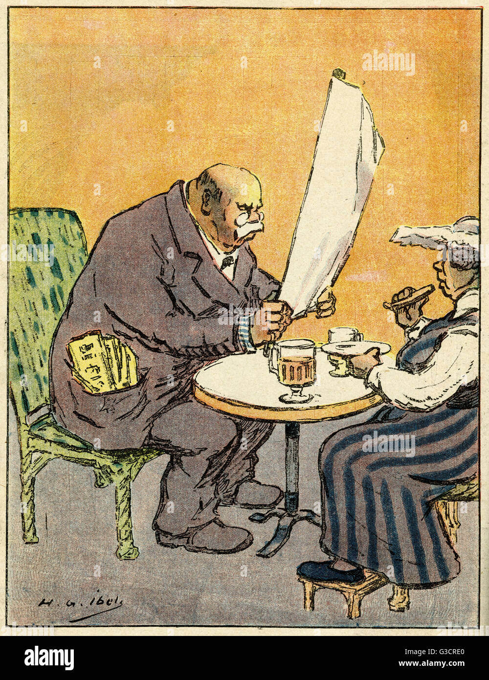 Cartoon worried woman High Resolution Stock Photography and Images - Alamy