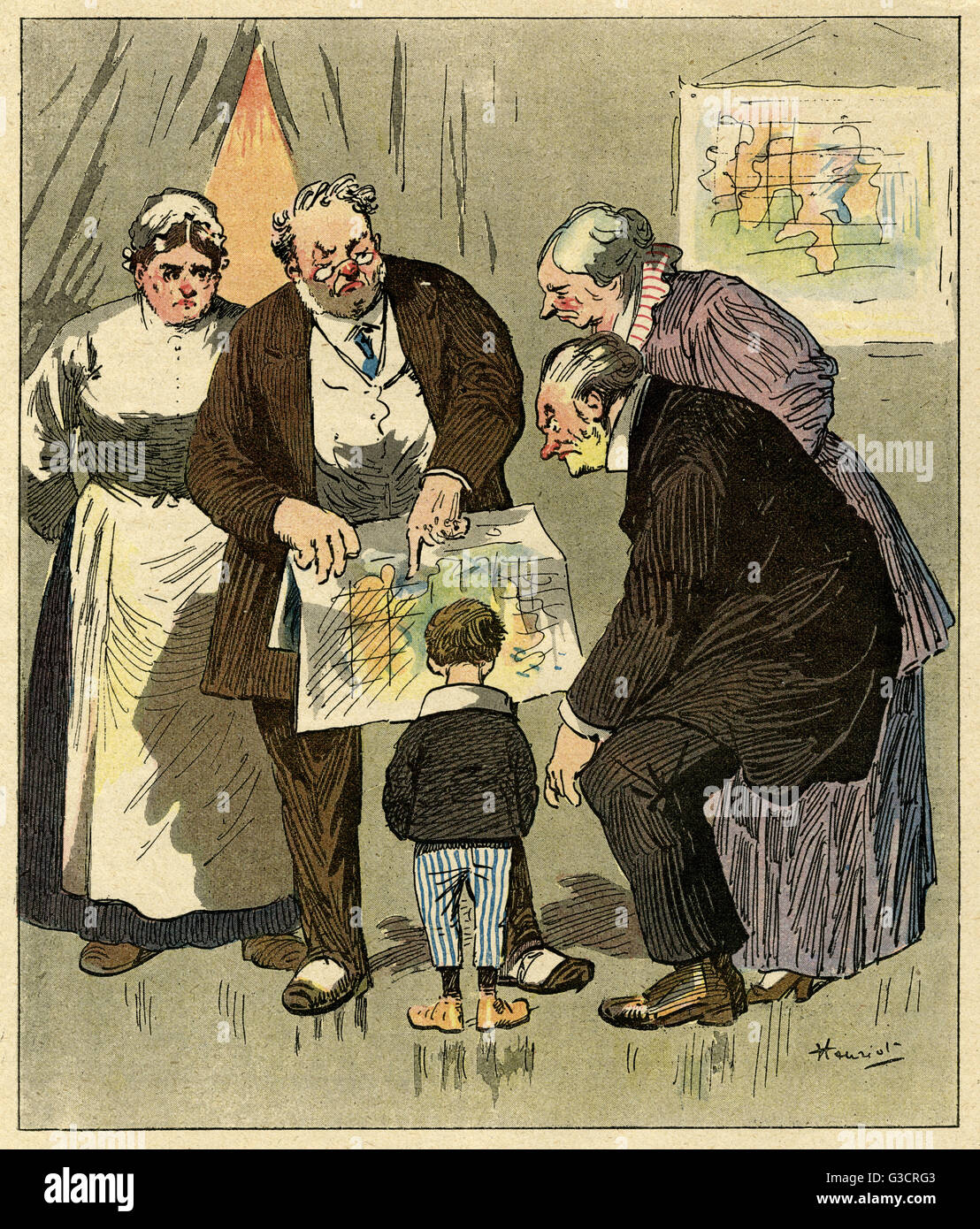 Maps cartoon hi-res stock photography and images - Alamy