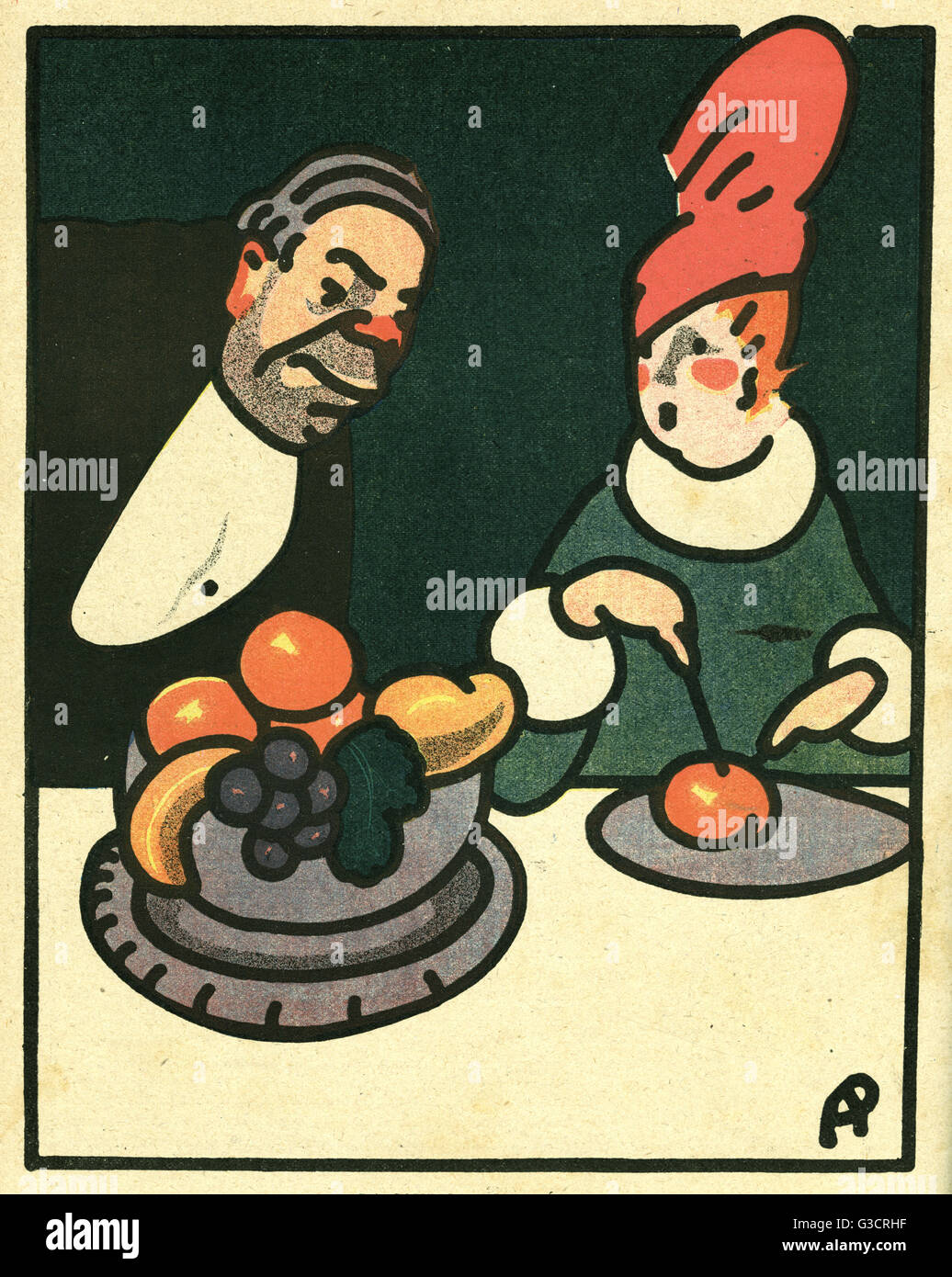 Greed cartoon hi-res stock photography and images - Alamy
